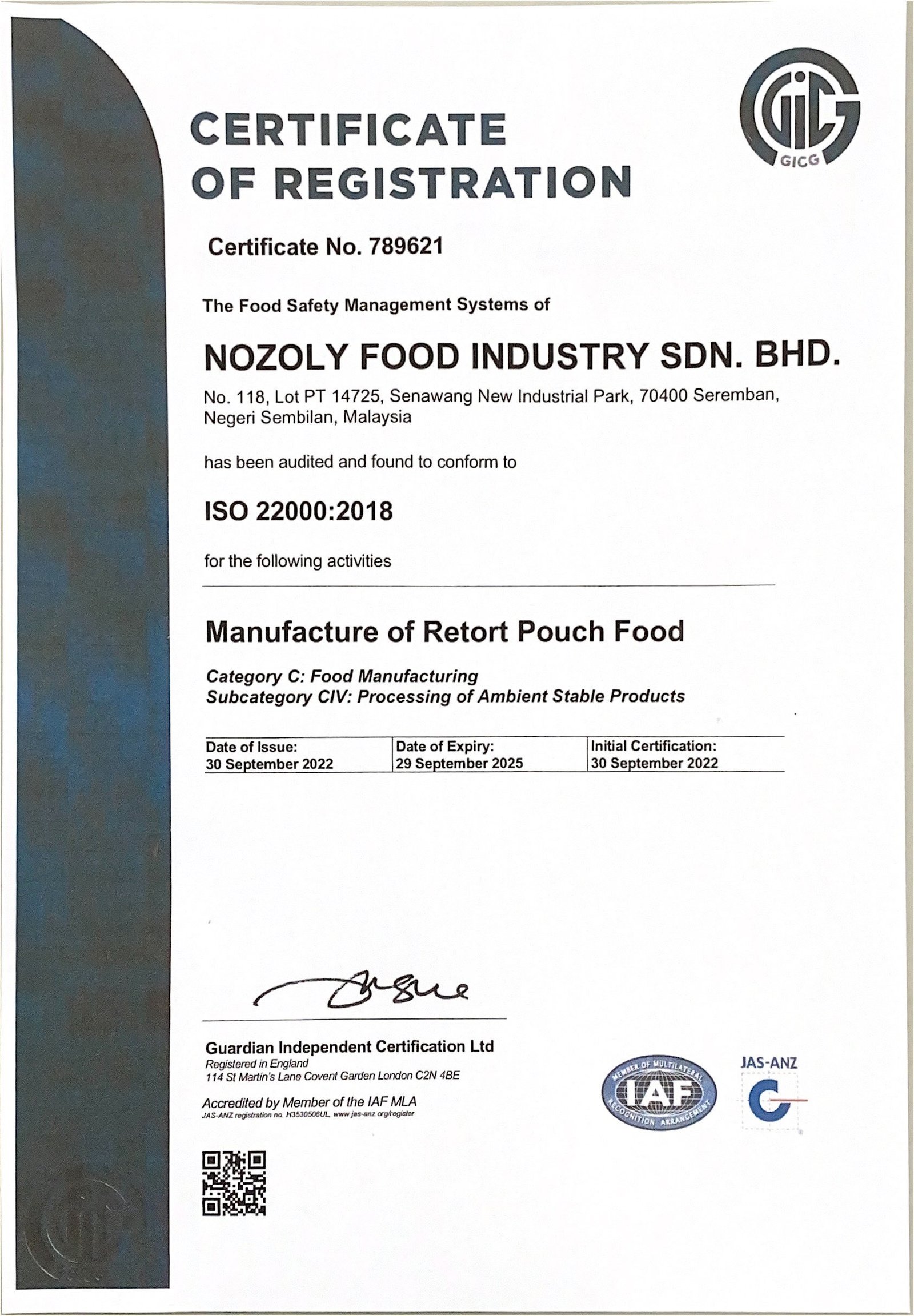 OUR SERVICES – Nozoly Food Industry Sdn Bhd